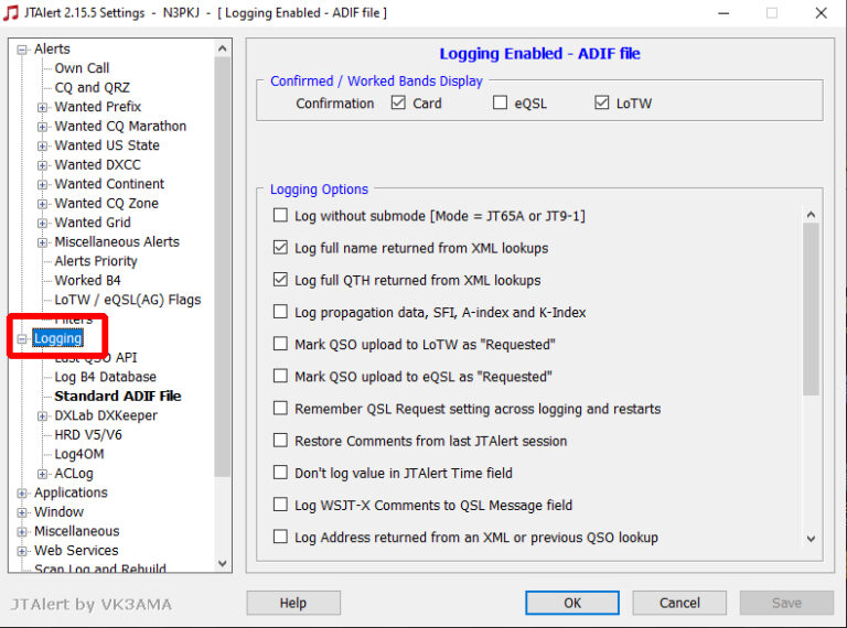 How to get WSJT-X, JTAlert and N1MM Logger+ all working together